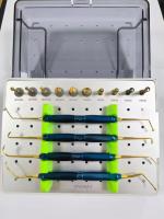China Precision Sinus Lift Kit Ergonomic Reusable Dental Implant Instrument Set 10 Pieces for sale