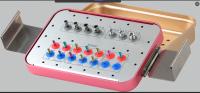 China Medical Grade Bone Flattening Drill Kit 4 Sizes for Stable Implant Site Preparation for sale