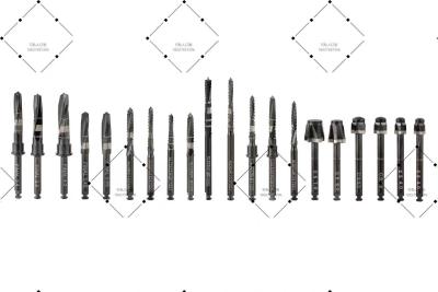 China DLC Coated Medical Grade Stainless Steel Pilot Bone Harvesting Drill 2.0mm for Dental Implant Surgery for sale