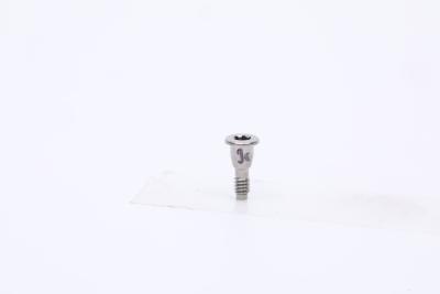 China Grade 4 Titanium Healing Abutments 4.5mm Height Compatible with Nobel Implants for sale