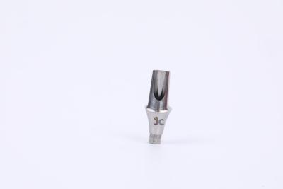 China Precision Machined Titanium Abutment Compatible With ITI Straumann System Ensuring Passive Fit And Stability Longterm for sale