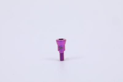 China Low Profile Titanium Cover Screw for ITI Straumann BLT BLX Platform 4mm Healing Protection for sale