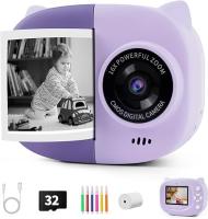China Rongta Instant Print Camera for Kids, Children Portable Camara Toy Birthday Gifts, Kids Toys, 2.4 Inch Screen Kid Digital Camera for Girls Boys for sale