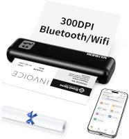 China Rongta Portable Printers Wireless for Travel, 300DPI WiFi & Bluetooth Mobile Thermal Inkless Printer for School/Office/Home Use for sale