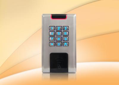 China Reading Distance 3 - 5cm Rfid Access Control System With Metal Key Buttons for sale