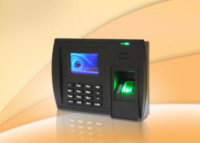 China Security Tcp Ip Electronic Fingerprint Time Attendance System 110/220 vac for sale