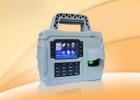 China Biometric Fingerprint Time Attendance System With Portable Handle Backup Battery for sale