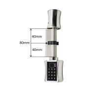 China Zinc Alloy Biometric Fingerprint Password Smart Door Lock Wireless lock for sale