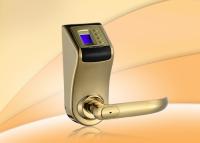 China Zinc Alloy Password Safe Fingerprint Door Lock With Auto Locking mode for sale