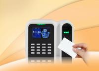China ID Card Fingerprint Time Attendance System Color Screen For Office / School for sale