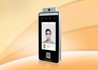 China Touchless 50CM temperature time office biometric face attendance machine for sale