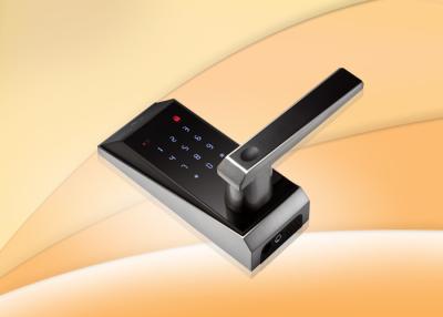 China Zinc Alloy 30mm Weatherproof Thumb Finger Biometric Door Lock for sale