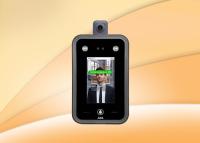 China CE Touch Screen Dynamic Temperature Detection Touchless Face Attendance System for sale