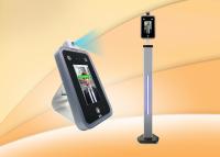 China CE Touch Screen Dynamic Temperature Detection Touchless Face Attendance System for sale