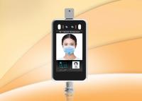 China FCC 8 Inch Color Screen Temperature Scanner WiFi  Face Id  Time Attendance Machine for sale