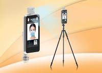China FCC 8 Inch Color Screen Temperature Scanner WiFi  Face Id  Time Attendance Machine for sale