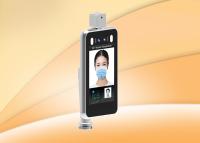 China FCC 8 Inch Color Screen Temperature Scanner WiFi  Face Id  Time Attendance Machine for sale