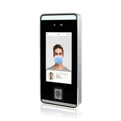 China Touchless  Multifunctional Visible Light Biometric Facial Recognition Time Attendance System for sale