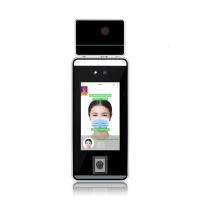 China 5 inch screen AI Face Recognition Attendance Machine With Temperature Detector for sale