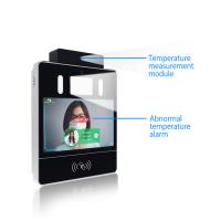 China ADMS AI Face Recognition Temperature Detector Multitouch Screen for sale