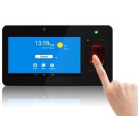 China FCC TCP WiFi Android Thumbprint Biometric Attendance Machine for sale