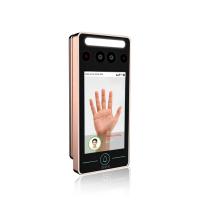 China Intercom Staff  Biometric Face Attendance Machine 4 Inch Touch Screen USB Host for sale