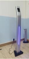 China LED Light 120cm SPCC  Metal Face Recognition Stand Bracket For Adult for sale