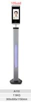 China 110cm Facial Recognition Temperature Measurement Stand With LED Strip for sale