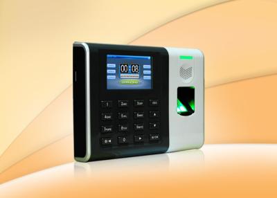 China TFT Screen Biometric Fingerprint Time Attendance System With TCP / IP for sale