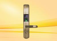 China USB Connection Fingerprint Door Lock with OLED Display , thumbprint scanner door lock for sale