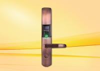 China USB Connection Fingerprint Door Lock with OLED Display , thumbprint scanner door lock for sale