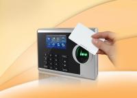 China Office Fingerprint Time Attendance System With USB Port Support ID Card Reader for sale