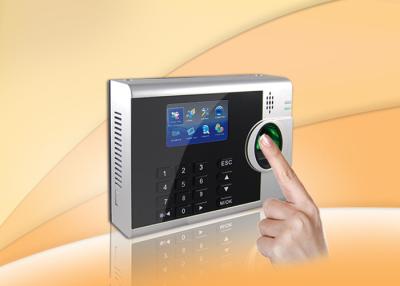 China Fingerprint Time Attendance System With 3 inch TFT color screen for sale