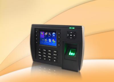 China Big Capacity Fingerprint Time Attendance System With User Defined Function Key for sale