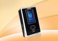 China TCP / IP + USB Facial Recognition Time Attendance System with touch screen , Mutilanguage for sale