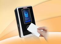 China TCP / IP + USB Facial Recognition Time Attendance System with touch screen , Mutilanguage for sale