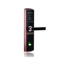China Anti Theft Fingerprint Password Door Lock With Screen for sale