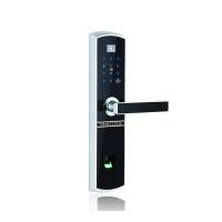 China Anti Theft Fingerprint Password Door Lock With Screen for sale