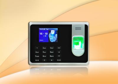 China Black Simple Fingerprint Time Attendance System With Li - Battery for sale