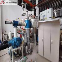 China Vertical Vacuum Induction Melting Furnace 1000kg Capacity 600KW Power for Platinum Steel Iron Copper Gold for sale