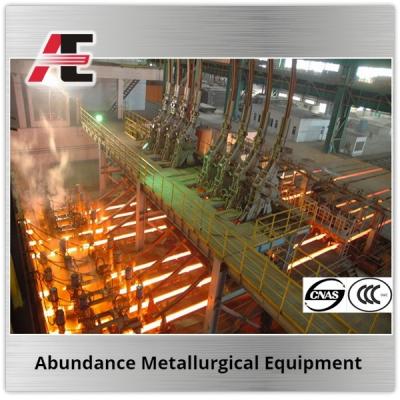 China Continuous Casting Machine CCM Plant with 1-10 Strands, 80×80mm to 200×200mm Billet Size, and R4-8m Arc Radius for sale