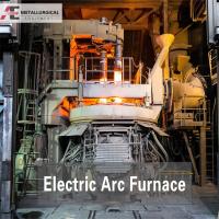 China Electric Arc Furnace EAF for Steel Melting with 10T-150T Capacity, 6400mm Shell Diameter and PLC Control System for sale