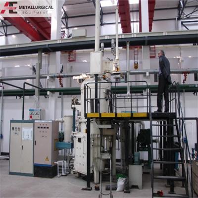 China 100kg-500kg Vacuum Induction Melting Furnace with 600KW Power and 1000Hz Frequency for High-Temperature Alloys for sale