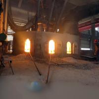 China 10000KVA White Fused Alumina Furnace 380V with PLC Control and Hydraulic Tilting System for sale