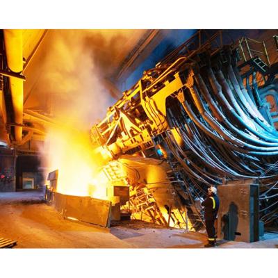 China 10T-150T Electric Arc Furnace with PLC Control System for Steel Melting - 3200-6400mm Furnace Diameter for sale