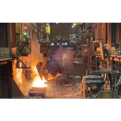 China Ladle Refining Furnace 10T-160T LF with 380V Voltage, Water-Cooled Lid and Energy-Saving Large Current System for sale