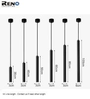China Epistar Chip LED Hanging Pendant Lights Tube Pendant 30mmX400mm Size for sale