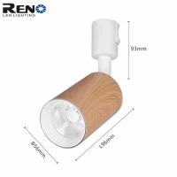 China Small LED Rail Spotlights CREE IP20 Waterproof Anti Glare Nonflicker for sale