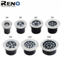 China 3000K-6500K LED Inground Light 24v rgbw With Bridgluxe Chip for sale