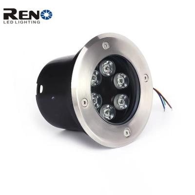 China 3000K-6500K LED Inground Light 24v rgbw With Bridgluxe Chip for sale